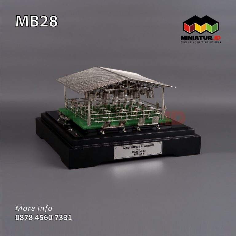 Souvenir Miniatur Masterpiece Platinum | Miniatur ID
