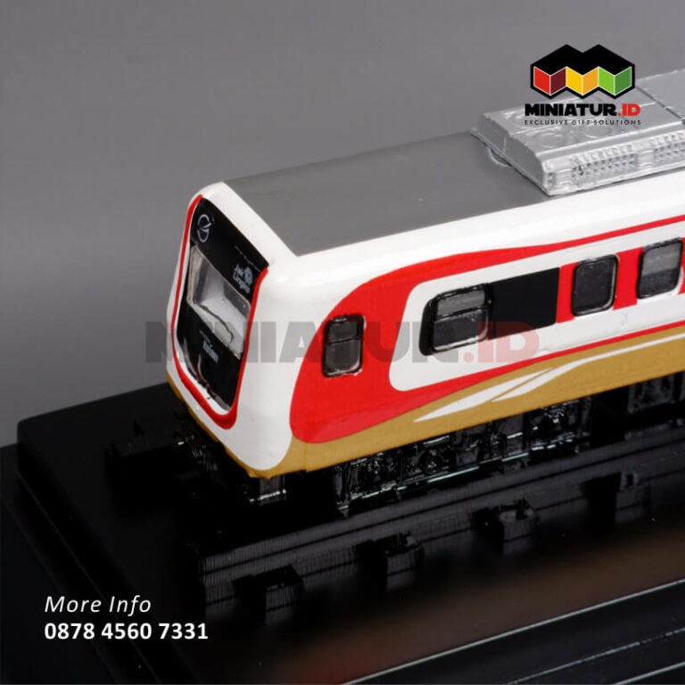 Souvenir Miniatur LRT Jakarta | Miniatur ID